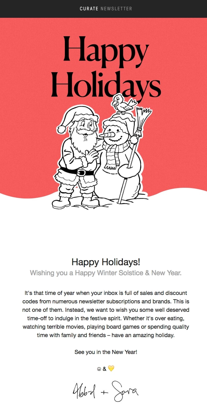 8 Christmas Newsletter Ideas & Examples 8 Christmas Newsletter Ideas & Examples