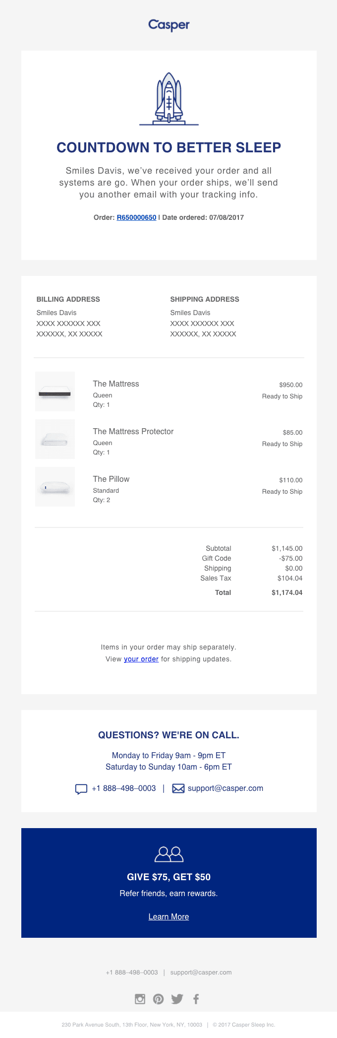 Order Confirmation Emails: Examples for Ecommerce | Sendinblue Order Confirmation Emails: Examples for Ecommerce | Sendinblue