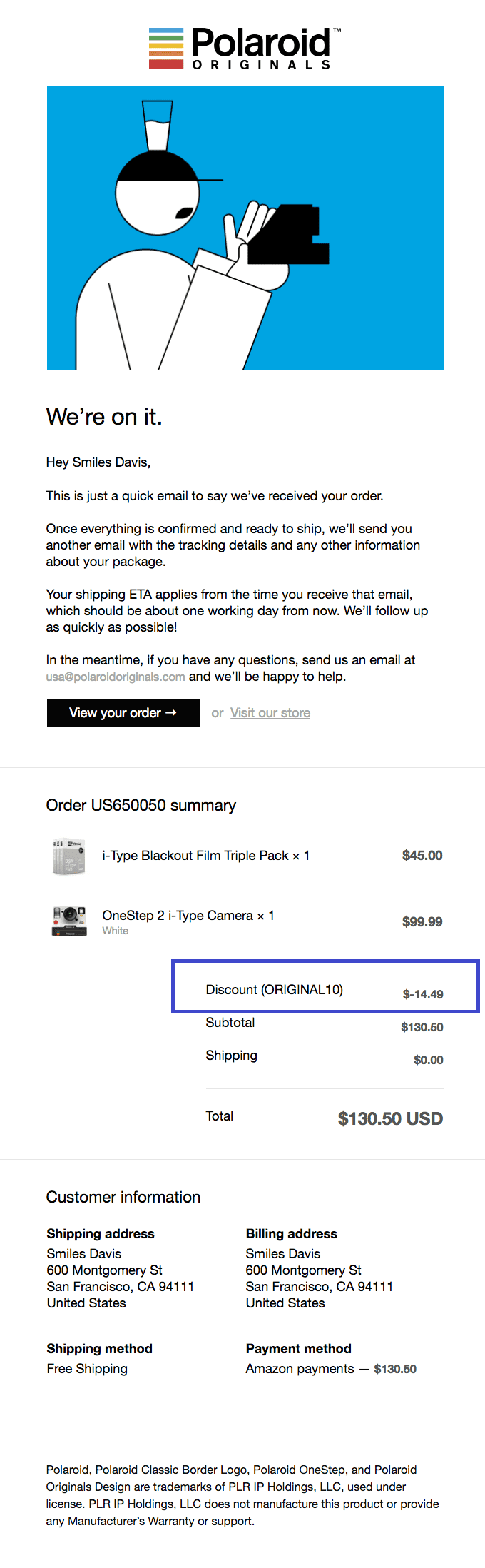 Order Confirmation Emails: Examples for Ecommerce | Sendinblue Order Confirmation Emails: Examples for Ecommerce | Sendinblue